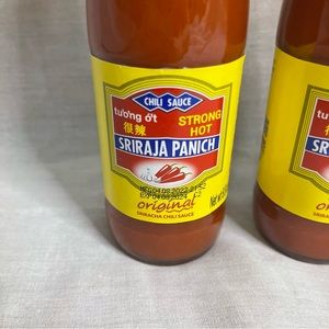 Kitchen | 4 Sriraja Panich Red Chili Sauce Medium Hot Original Sriracha Thai 25g Bottles | Poshmark